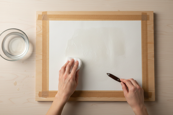The Secret to Better Watercolours: Stretching Your Paper the Right Way ...