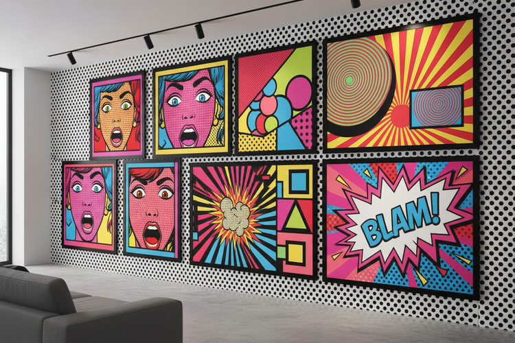 Transform Your Walls with Bold Pop Art – Wallpics