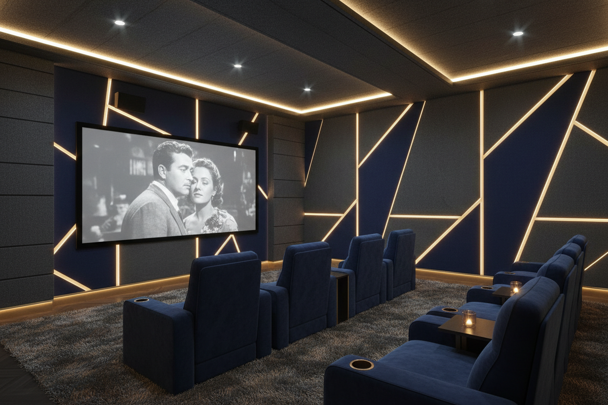 Ultimate Guide to Stylish and Immersive Movie Room Walls – Wallpics