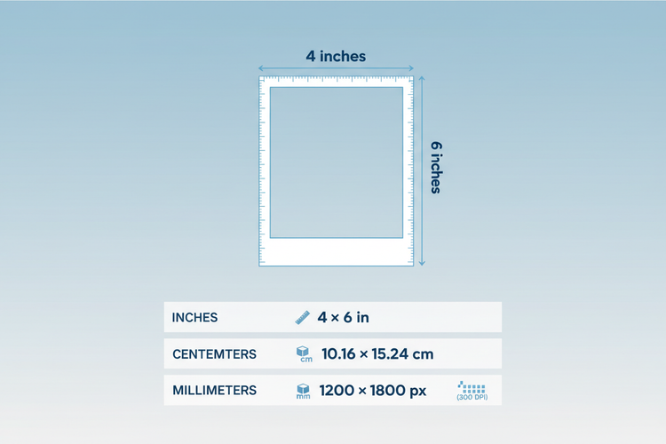 Understanding the 4×6 Photo Measurements and Conversions – Wallpics