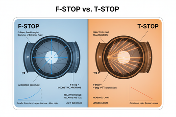 Understanding the Difference Between F-Stop and T-Stop: A Complete Gui ...