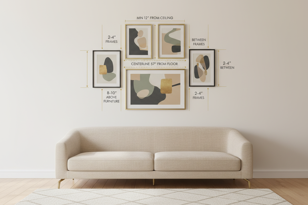 Wall Art Placement: Hang It Perfectly Every Time – Wallpics