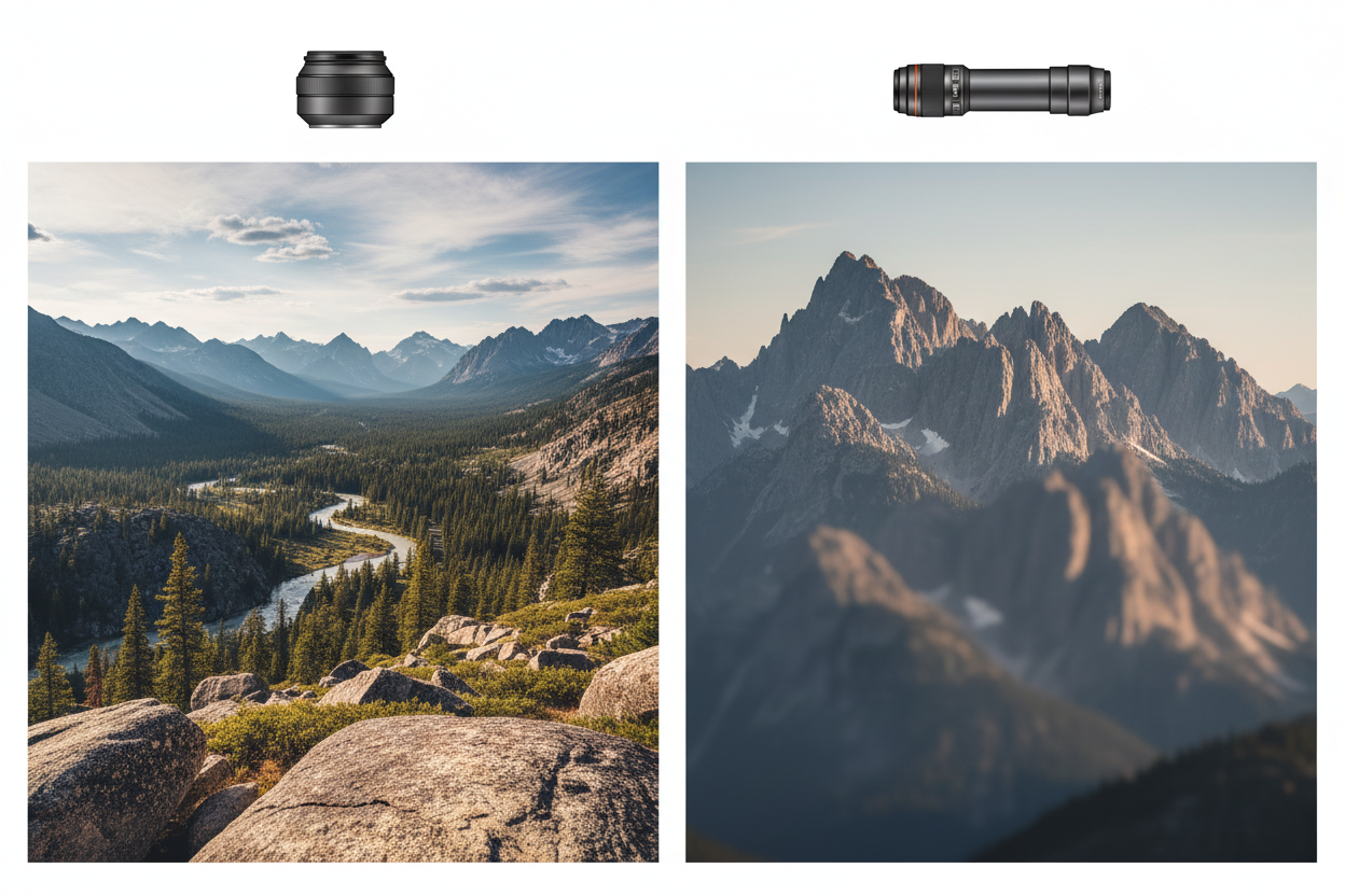 Wide Angle vs Telephoto Lenses: Which Focal Length Best Suits Your Sty ...