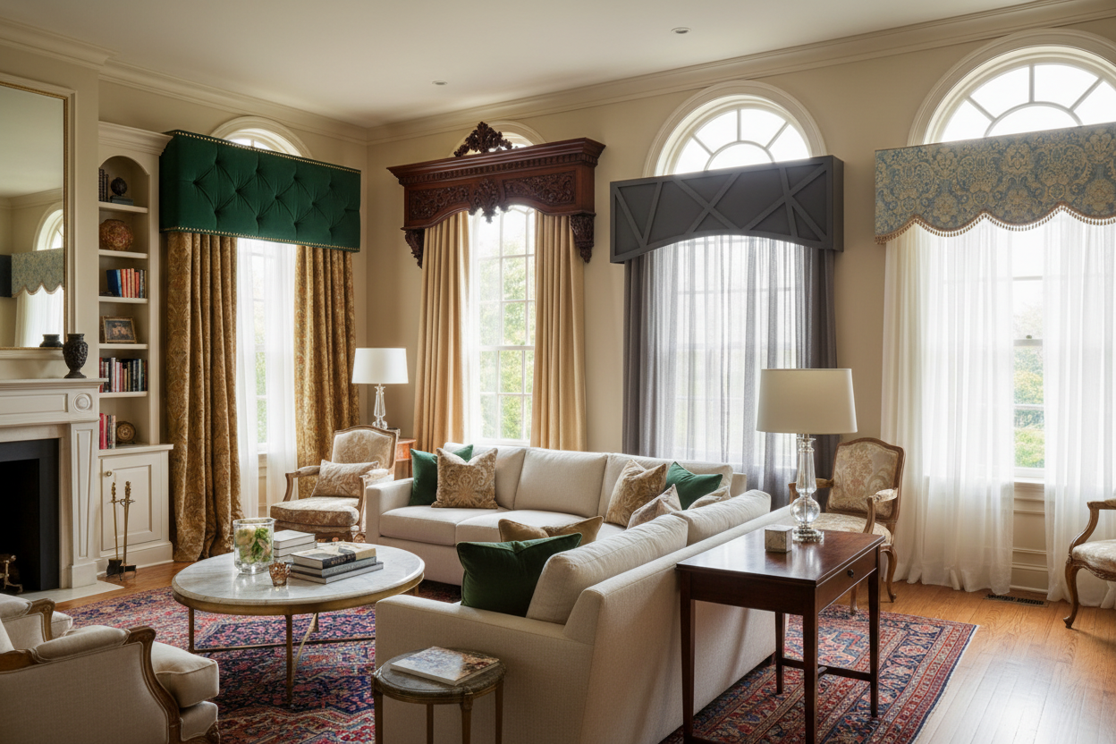Window Crowns of Style: Inspiring Pelmet Ideas for Every Home – Wallpics