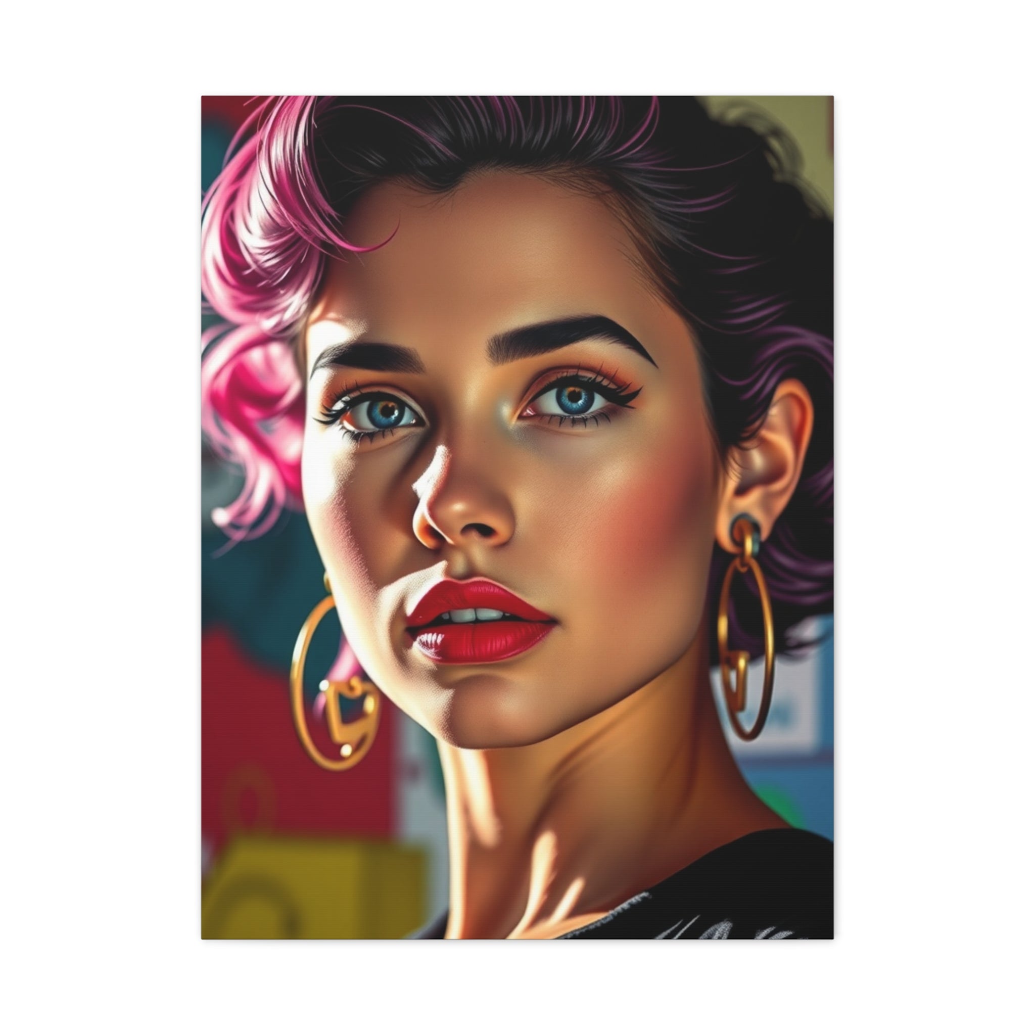 Dynamic Pop Reverberation Wall Art & Canvas Print – Wallpics